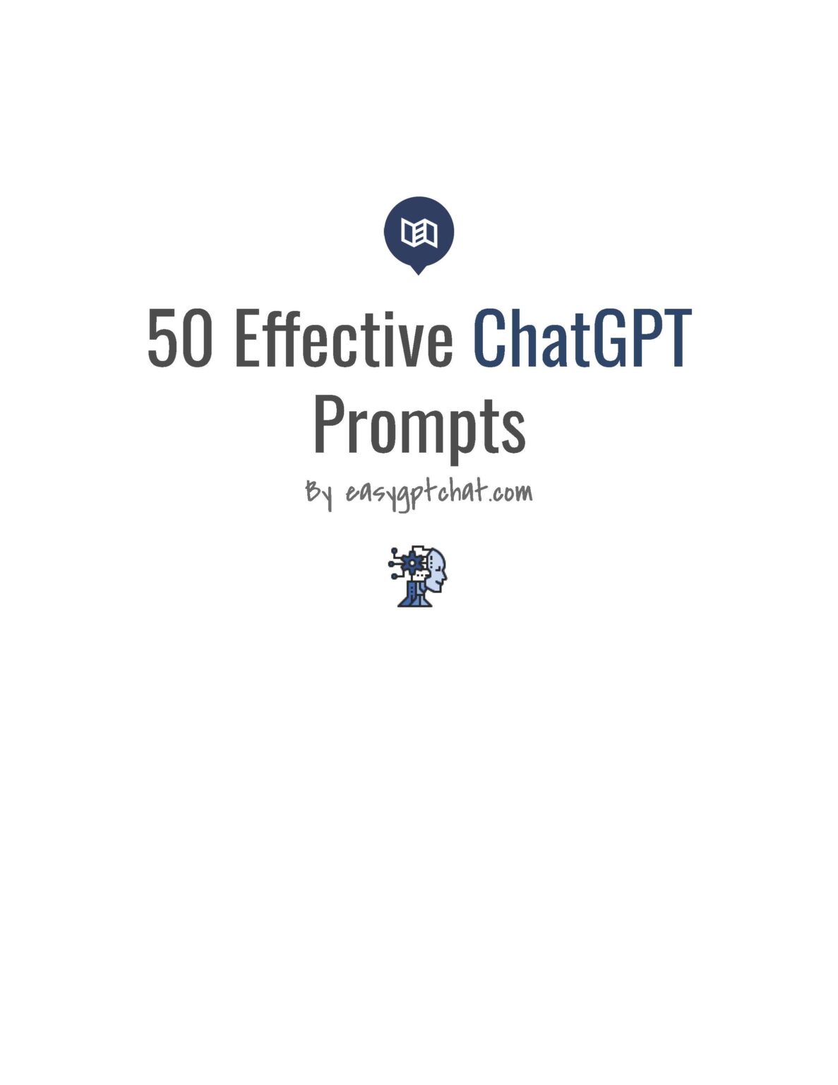 50 Effective ChatGPT Prompts